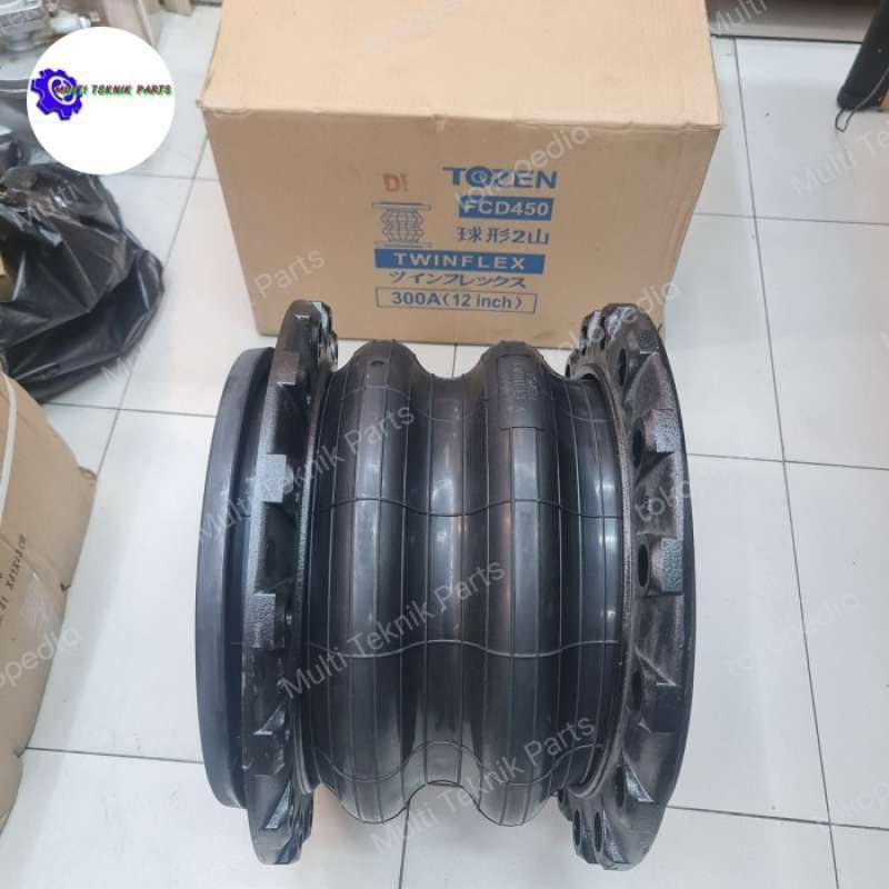Promo Tozen Flexible Rubber Joint Twinflex Flange Jis 10k 12 Inch ...