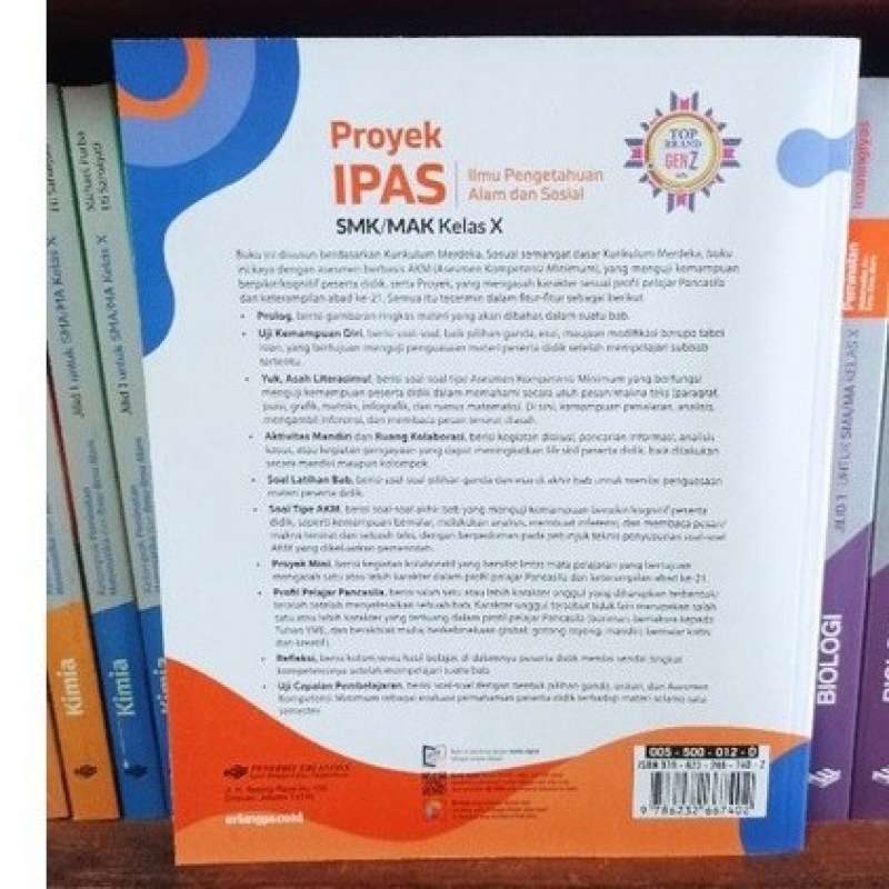 Promo Buku Proyek Ipas Kelas X Smk Rumpun Teknologi Kur Merdeka ...