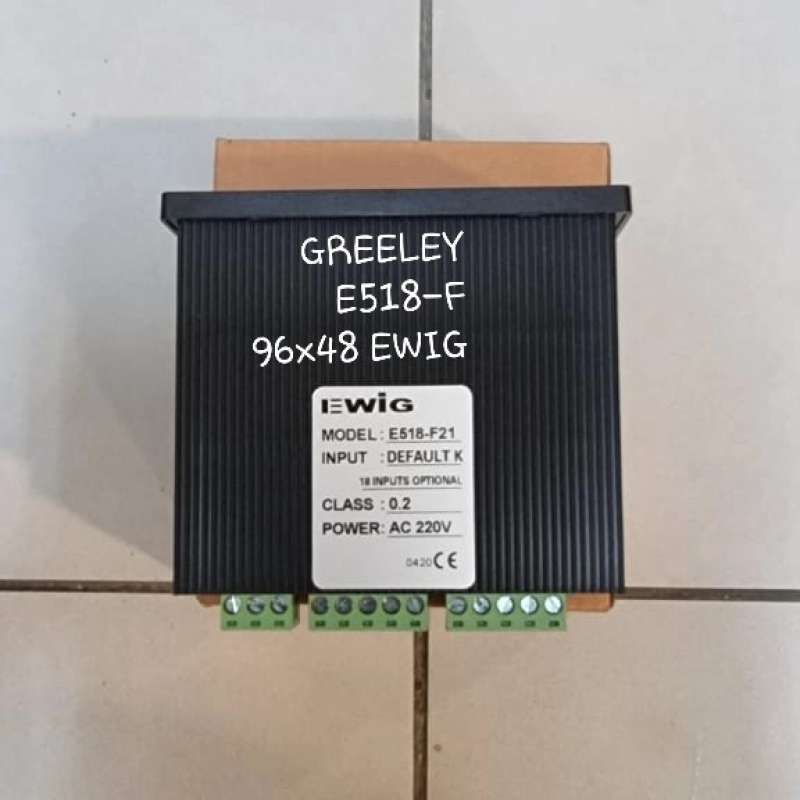 Promo Temperature Control Digital Ewig China E518-f 96x48 Terbaik Diskon 25% Di Seller Smartans ...