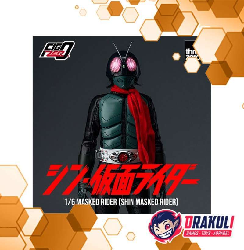 Jual Threezero Masked Rider Figzero Action Figure 1/6 Shin Kamen Rider ...