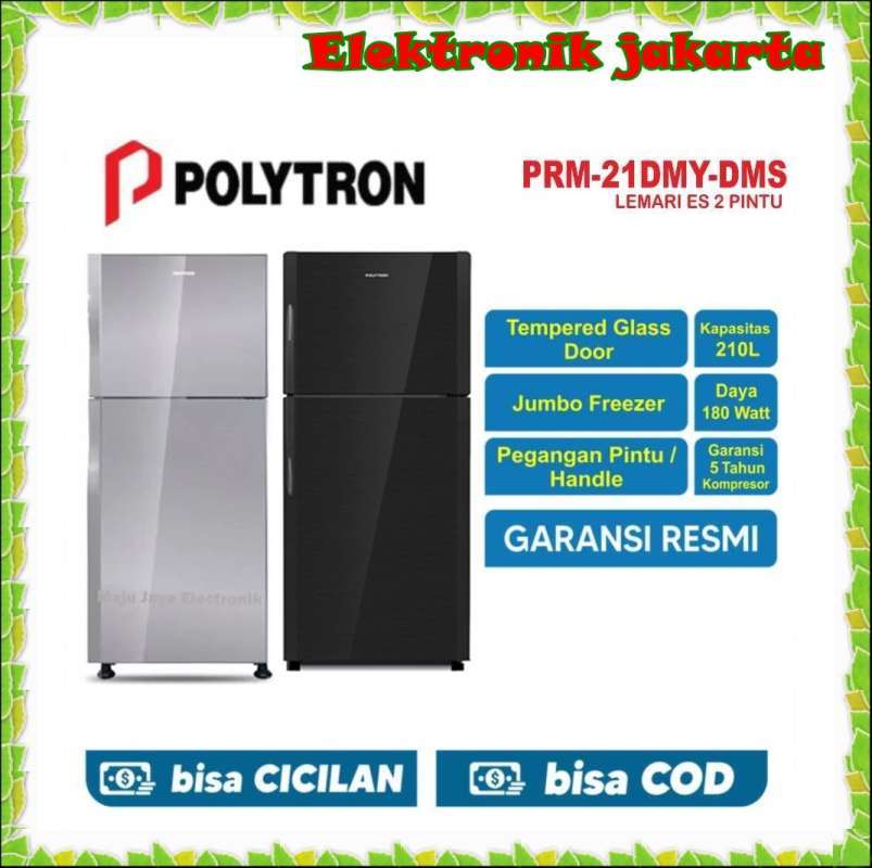 Jual Polytron Kulkas 2 Pintu Prm 21 Dmy/dms Belleza Series Di Seller ...