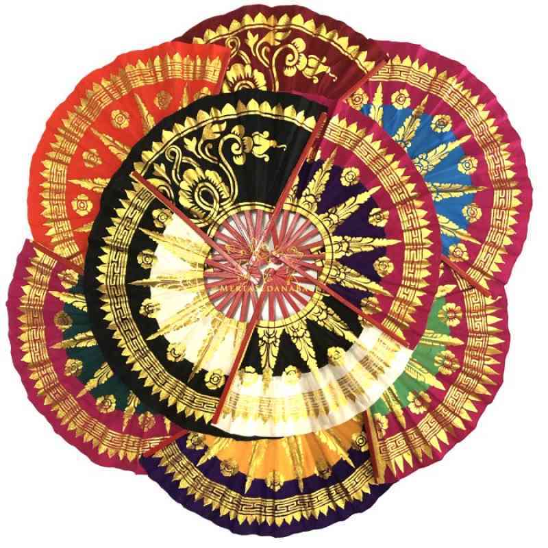 Jual Kipas Tari Kain Metris Prada Khas Bali - Merah Di Seller Winter ...
