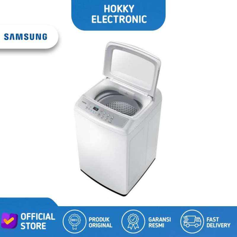 Promo Mesin Cuci 1 Tabung Bukaan Atas Samsung Wa80h4200sw 8 Kg Wobble ...