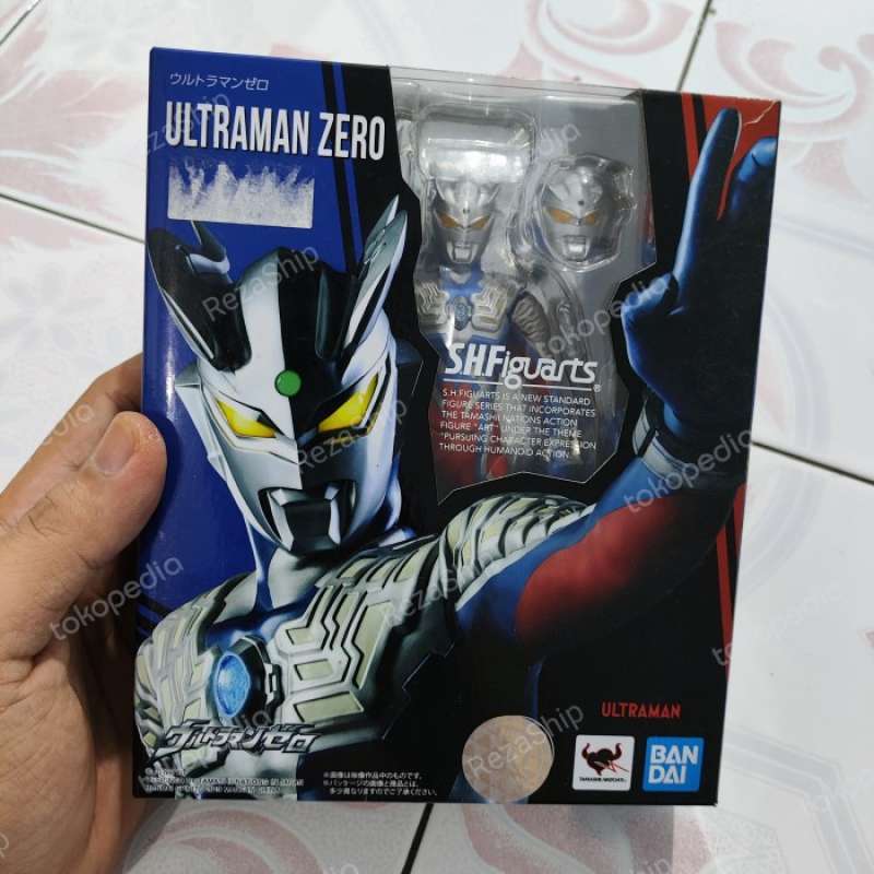 Promo Shf Ultraman Zero Ultra Man Bandai Original Not Ultra Act Diskon ...