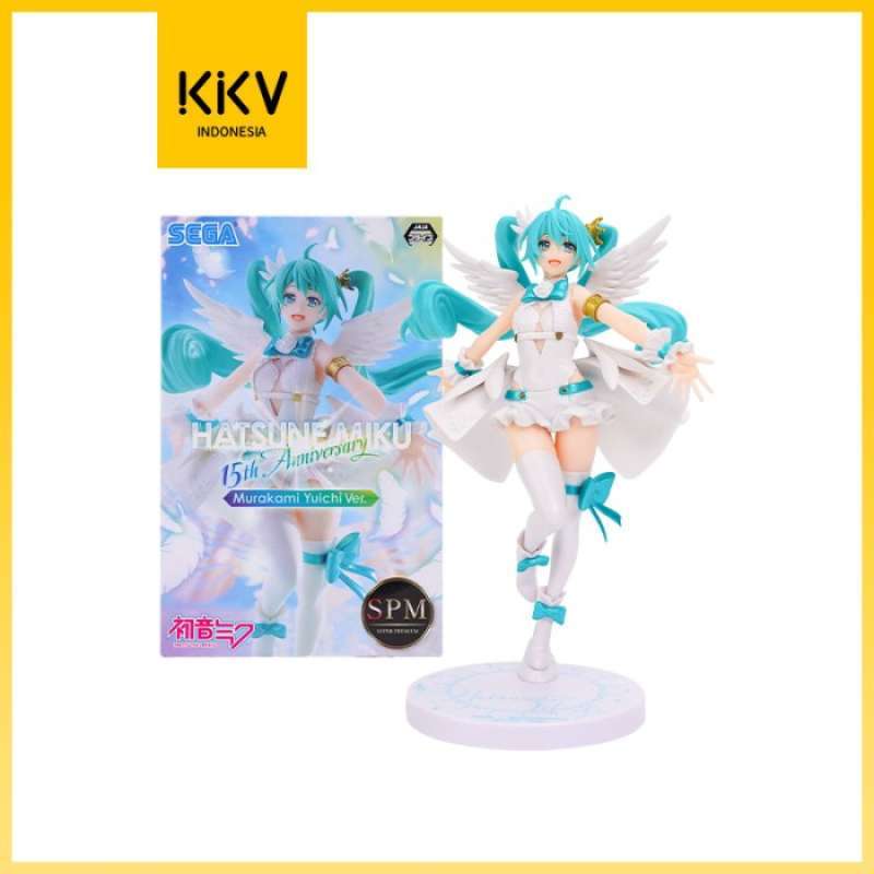 Promo Kkv - Sega Action Figure Hatsune Miku 15th Anniversary Bahan Pvc ...