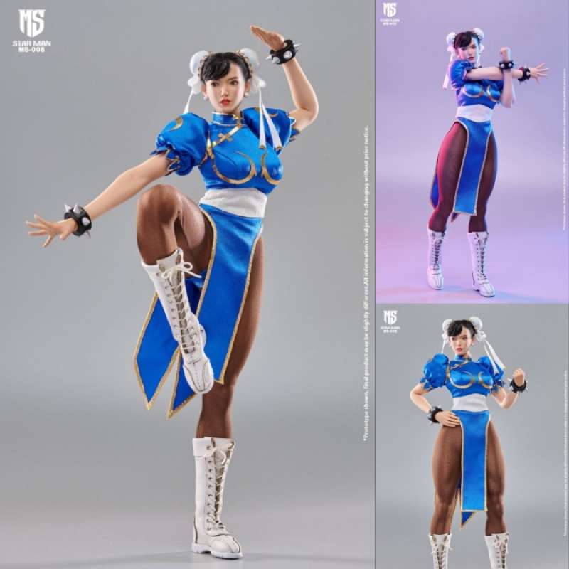 Promo Star Man Ms008 Female Fighter - Street Fighter : chun li figure ...