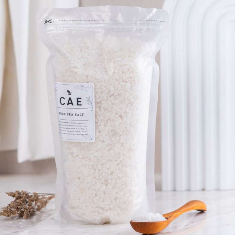 Jual Pure Sea Salt Garam Laut Murni Natural Kasar Coarse 500gram ...