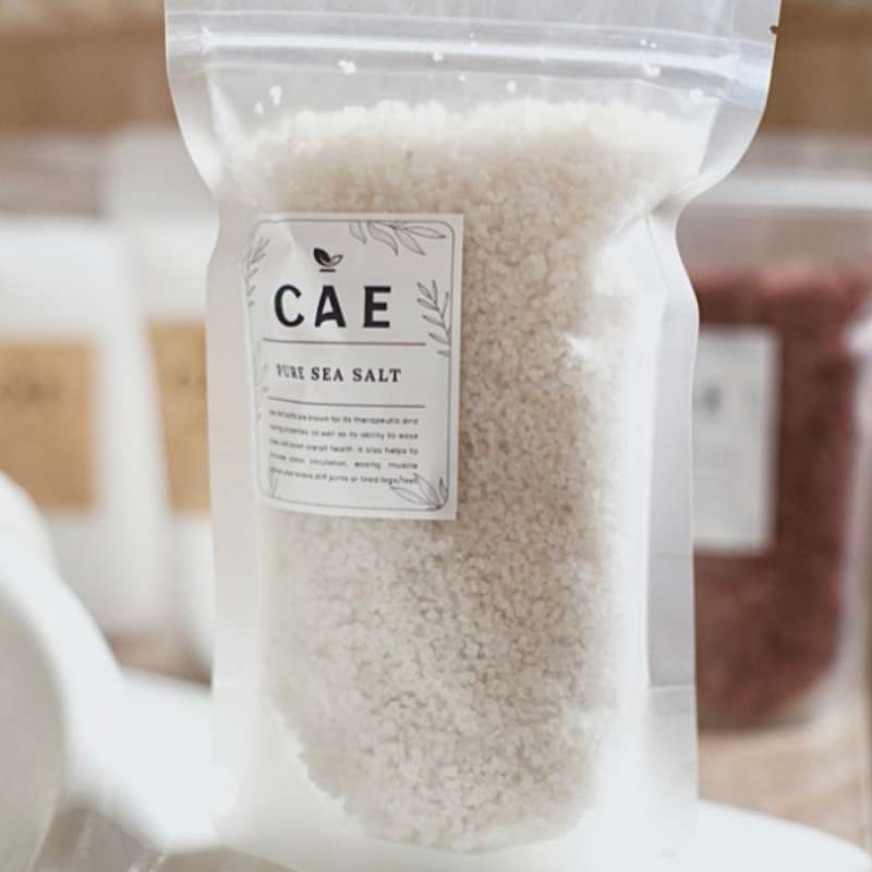 Jual Pure Sea Salt Garam Laut Murni Natural Kasar Coarse 500gram ...