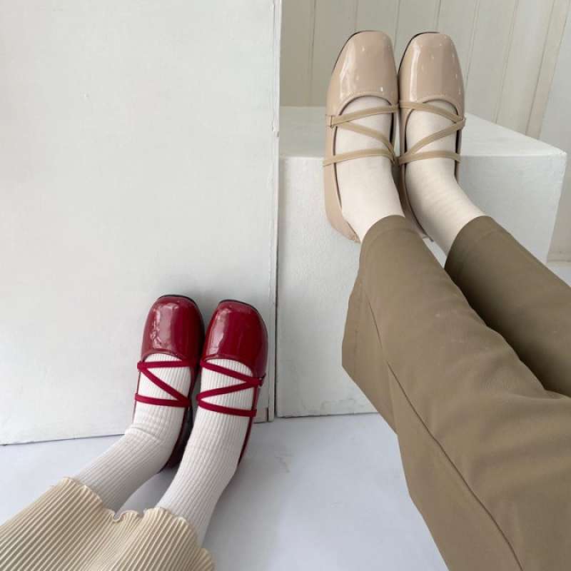 Jual Dalmi Shoes Made By Enha (sepatu Korea) - Wine 39 Di Seller Winter ...
