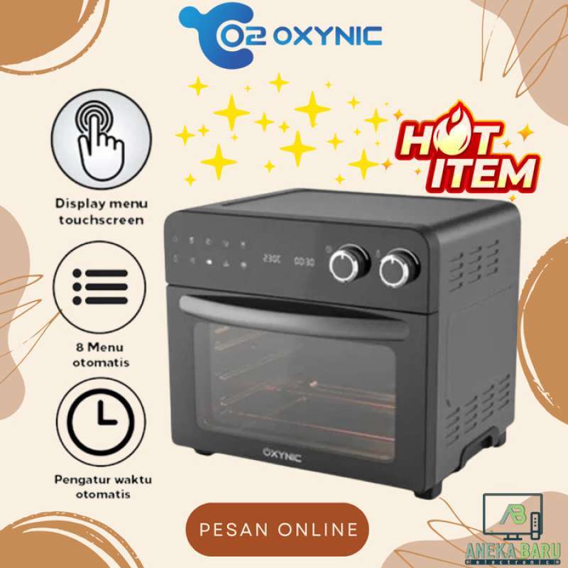Promo Oxynic Air Fryer Oven Digital Full Touchscreen O2-afo Diskon 23% ...