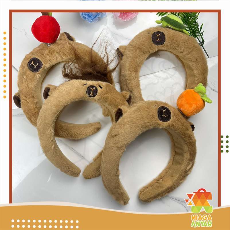 Promo Na Headband Capybara Series Fluffy / Bando Karakter Gemes ...