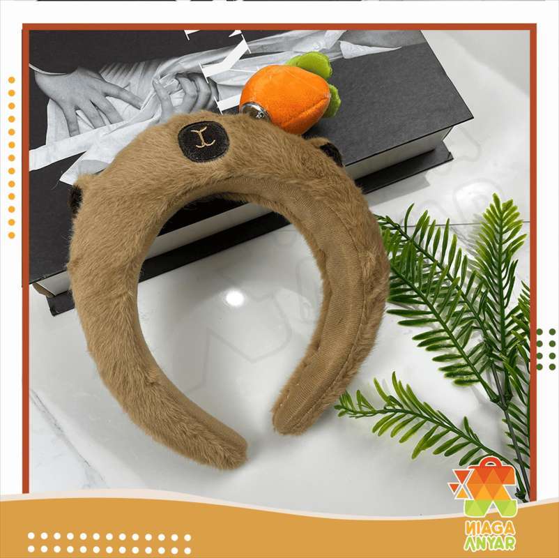 Promo Na Headband Capybara Series Fluffy / Bando Karakter Gemes ...