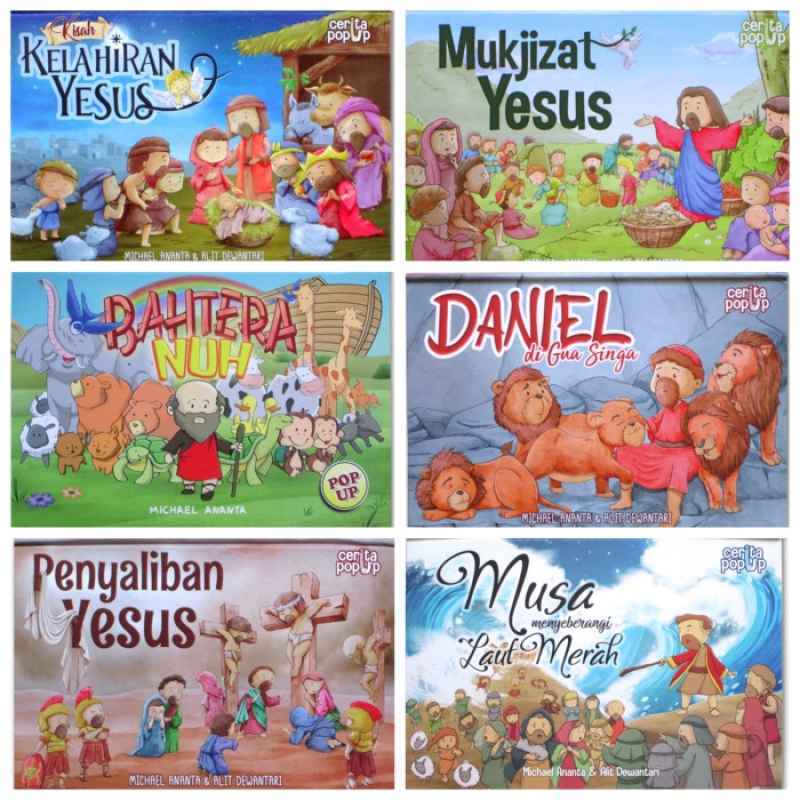Promo Beli 2 Judul Buku Pop Up Cerita Alkitab Harga Lebih Hemat Diskon ...
