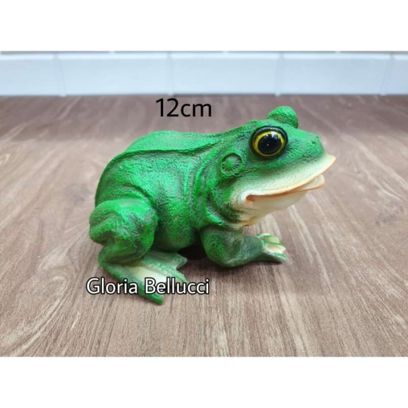 Promo Patung Pajangan Kodok Miniatur Frog Katak Taman 2 Diskon 23% Di ...