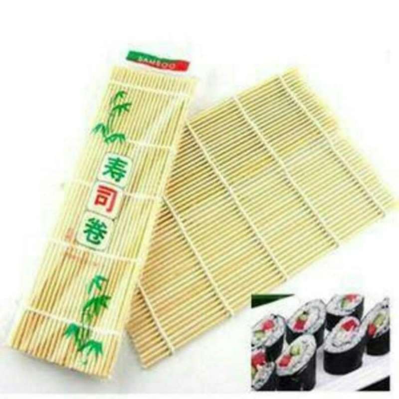 Jual Sushi Roll Bambu | Sushi Maker Alat Gulung Sushi Gimbap Tikar Mat ...