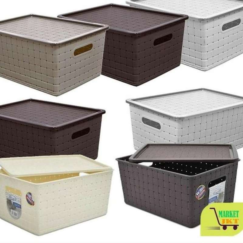 Jual Storage Box Keeper Kotak Tutup Barang Perkakas Mainan Kertas ...