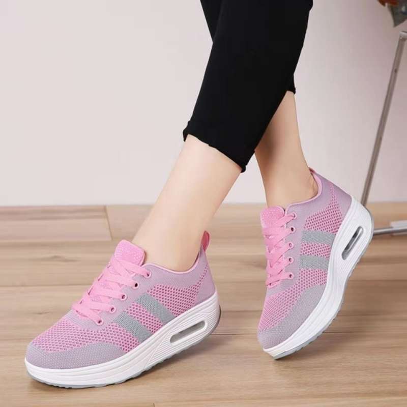 Promo Spatu Olahraga Wanita Putih Spatu Jogging Running Shoes Terbaru ...