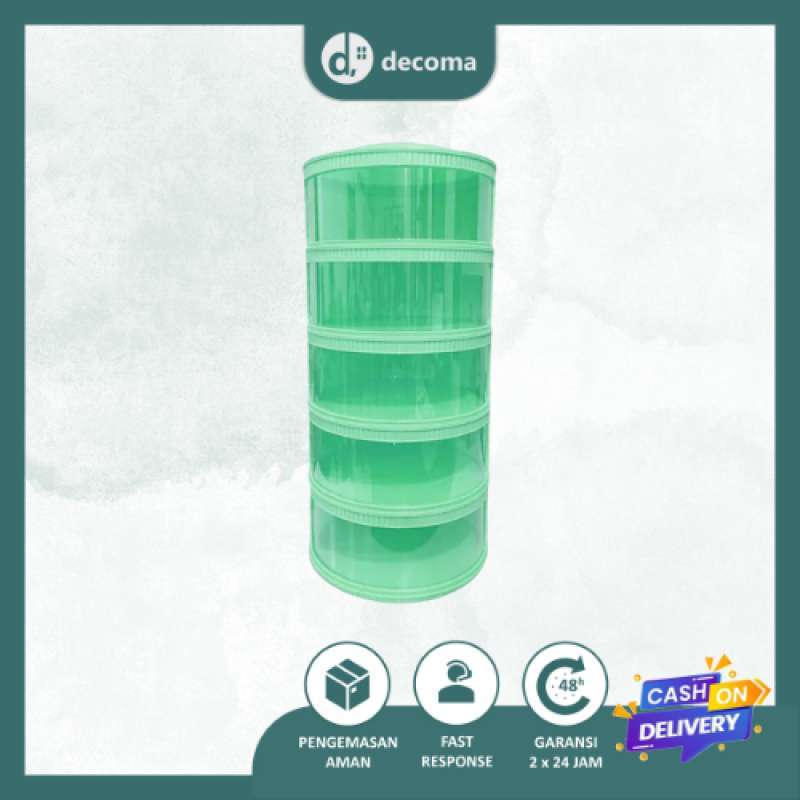 Promo Decoma Tudung Saji 5 Susun Food Storage Sni Sudah Rakitan ...