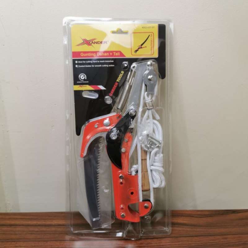Promo Xander Gunting Dahan Plus Tali - Gergaji Dahan Pohon - Tree Pruner Diskon 23% Di Seller ...