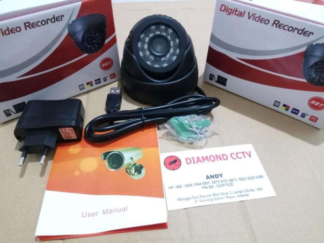 Promo Camera Cctv Indoor New Memory Atau Micro Sd Kamera Infraled ...