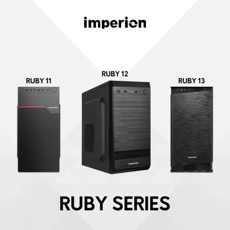 Promo Pc Case Micro Atx W/ Psu 500w Ruby 12 Ca-052 Casing Komputer Diskon 23% Di Seller ...