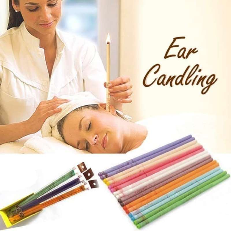 Jual Original Lilin Kuping Pembersih Telinga Bakar Aroma Terapi Ear ...