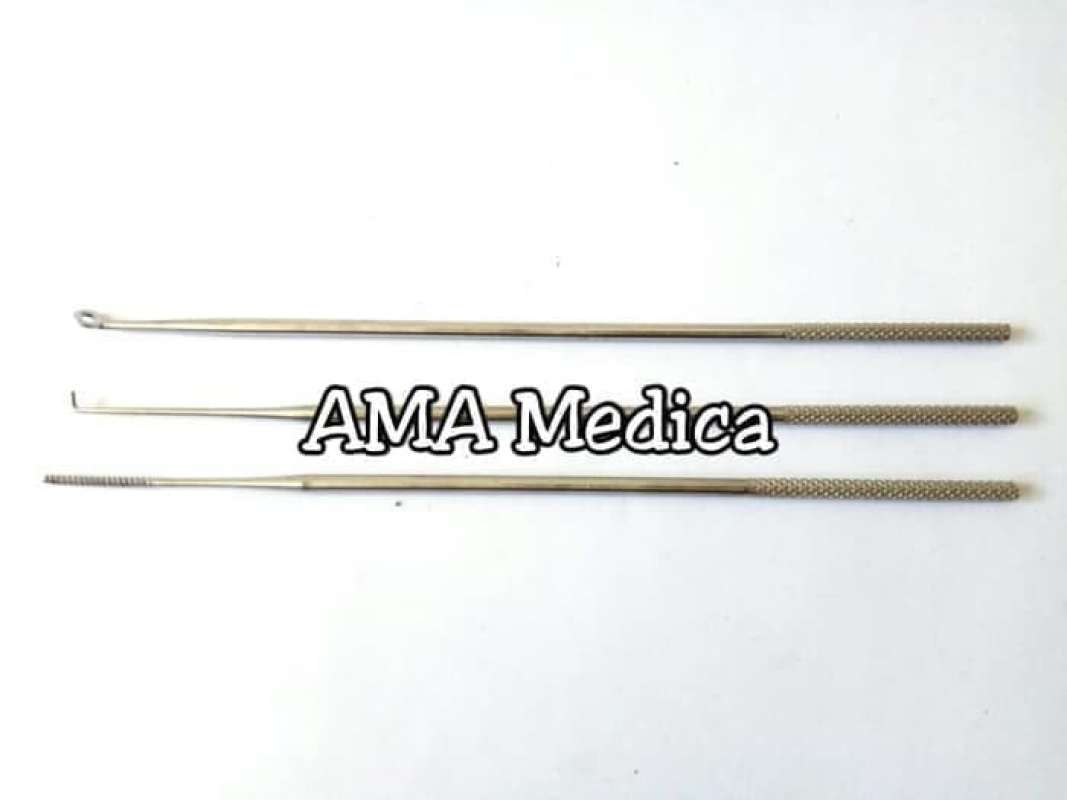 Jual Cerumen Serumen Set Hook Alfamed Sendok Kotoran Telinga Tht Kuping ...