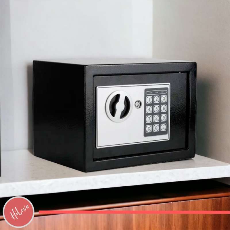 Promo Kotak Brankas Besi Hotel 4.6l Mini Password Safe Deposit Box ...