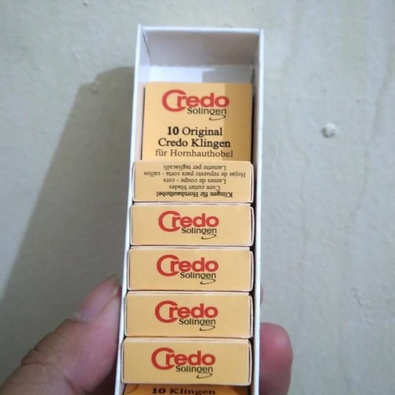 Jual Silet Credo Solingen Original Asli Isi 10 Silet Made In Germany Di ...