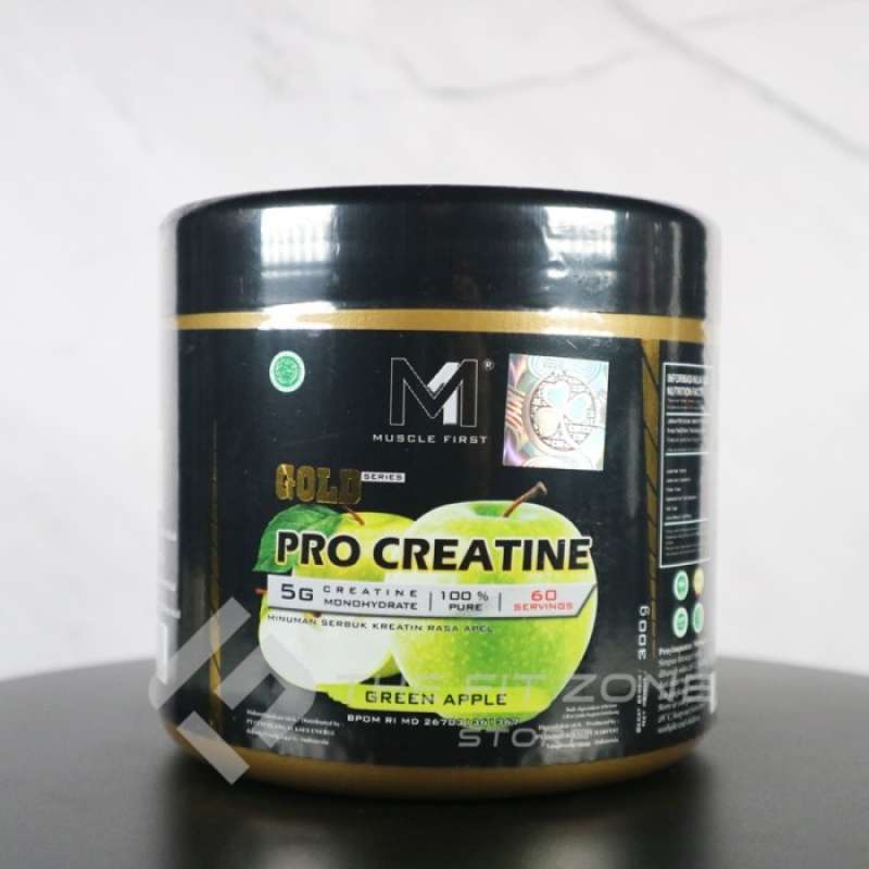 Promo M1 Muscle First Pro Gold Creatine 300 Gram Bpom Diskon 33% Di ...