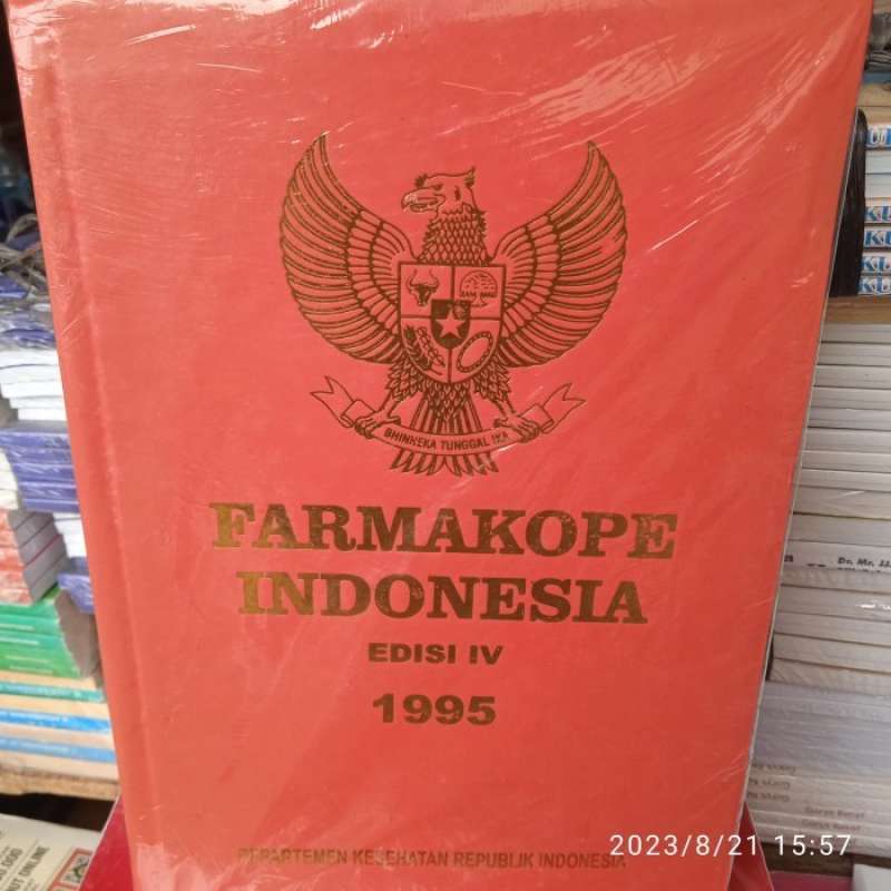 Promo Buku Farmasi Farmakope Indonesia (fi 4) Edisi Iv (4 ) Dari Bpom ...