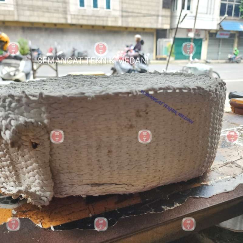 Jual Fiber Asbes Pita Packing Tahan Panas 4 4 Inch Asbes Insulation ...