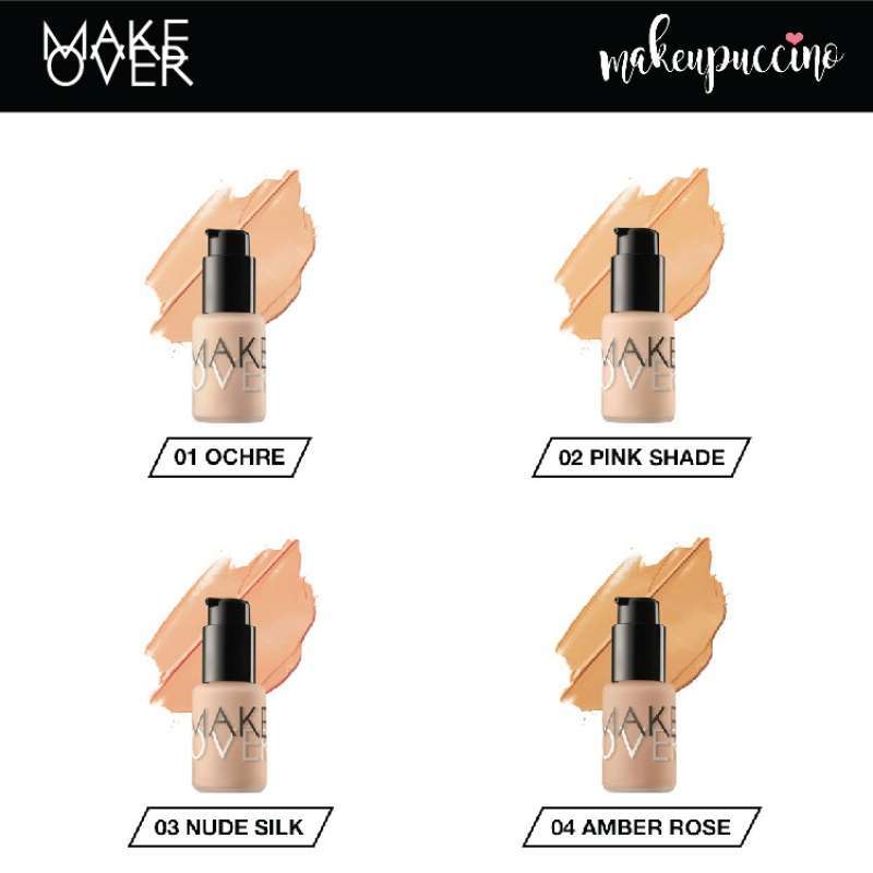 Promo Make Over Ultra Cover Liquid Matt Foundation - Pearl Diskon 7% Di ...