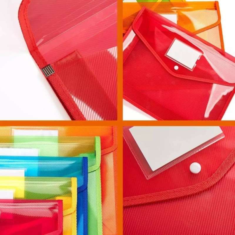 Jual Map Document Folder Bag Kancing Expandable Butterfly - Hitam Di ...