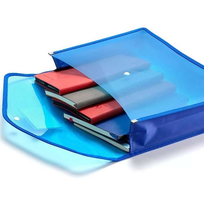 Jual Map Document Folder Bag Kancing Expandable Butterfly - Hitam Di ...