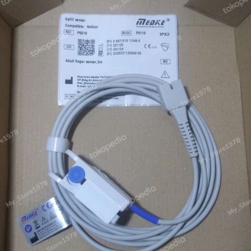 Promo Kabel Spo2 Nellcor Adult Finger Sensor,1m Diskon 33% Di Seller ...