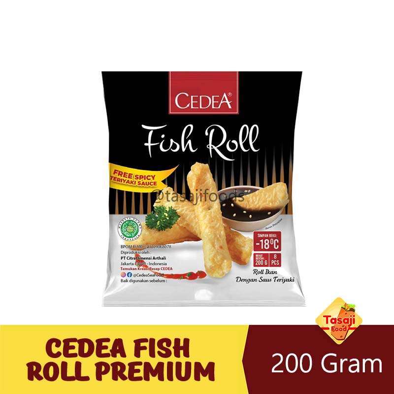 Jual Cedea Fish Roll Premium 200gr Dengan Saus Teriyaki Pedas Di Seller ...