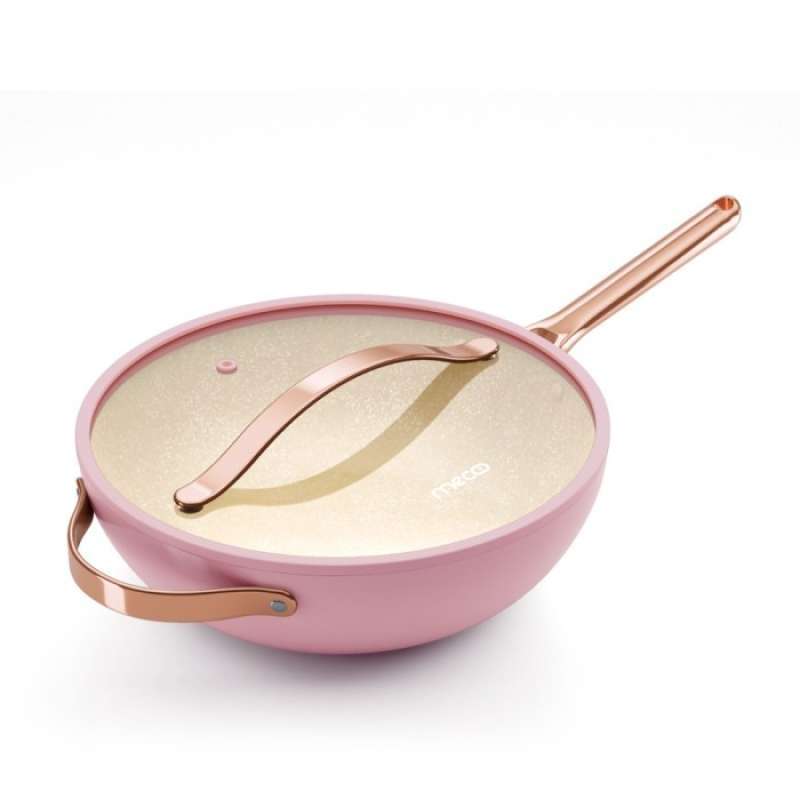 Promo Sale Mec Most Aesthetic Premium Non-stick Wok 30cm New - Sakura ...
