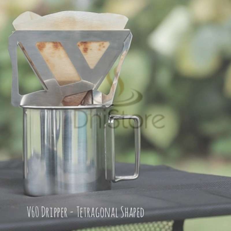 Promo V60 Folding Portable Coffee Dripper With Tetra Drip Model Diskon ...