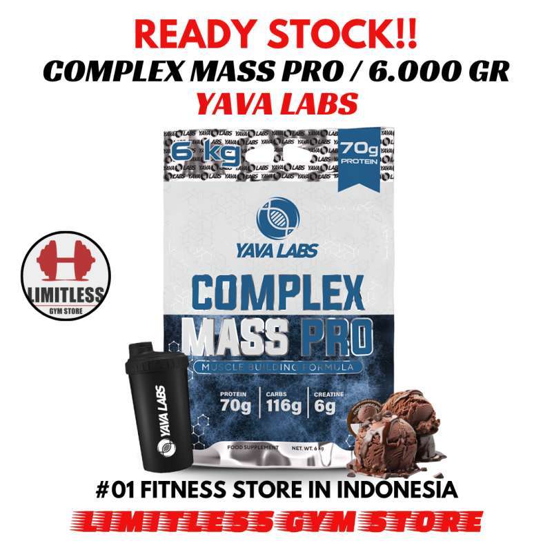 Jual Yava Labs Complex Mass Pro 6kg - Yavalabs Lean Gainer 13.5 Lbs ...