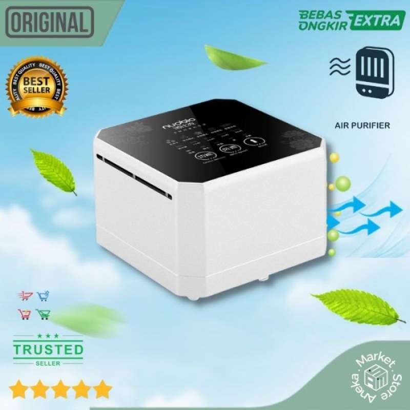 Promo Portable Air Purifier True Hepa Filter Negative Ion Generator ...