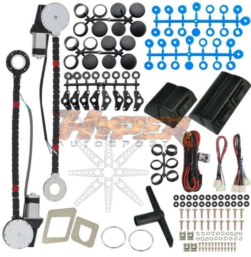 Promo Universal Electric Power Window Lift Regulator Conversion Kit 2 ...