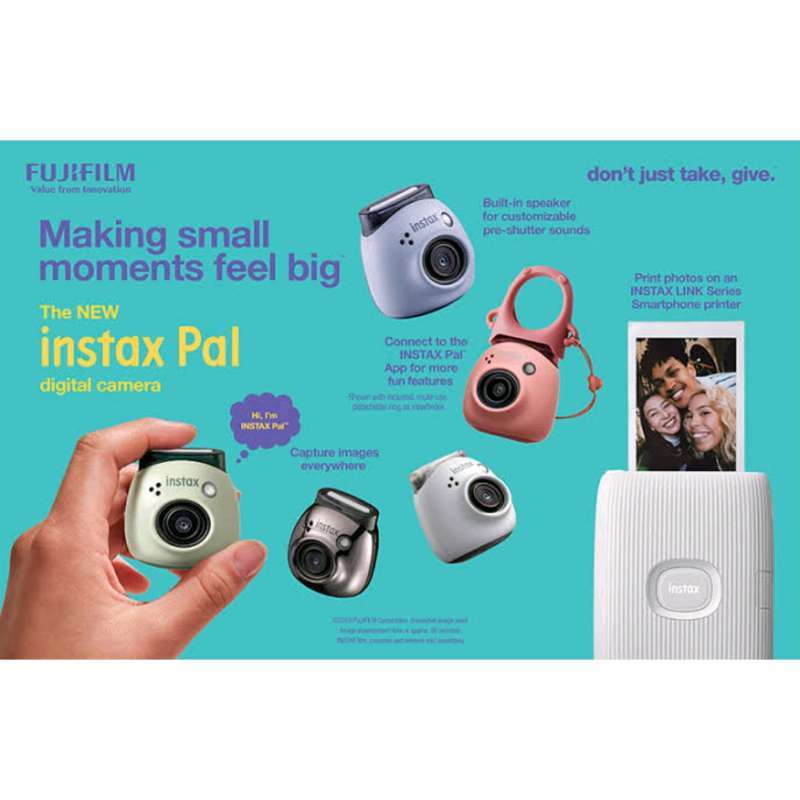 Jual Instax Pal, Resmi Fujifilm Kamera Cute Mini Lucu Imut, Camera ...