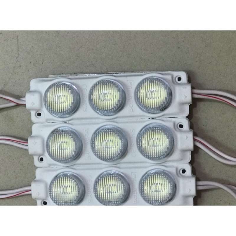 Promo Lampu Led Modul 3 Mata Besar 3 Watt - Putih 24 V Diskon 49% Di ...