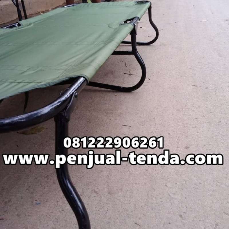 Jual Velbed Besi Velbed Tni Velbed Tentara Ranjang Lipat Folding Bed ...