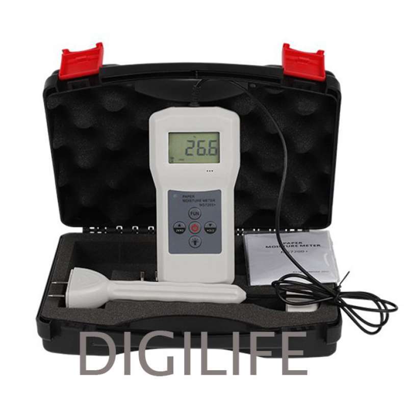 Jual Carton Paper Moisture Meter Ms7200+ Mc Tester Kertas Karton Range ...