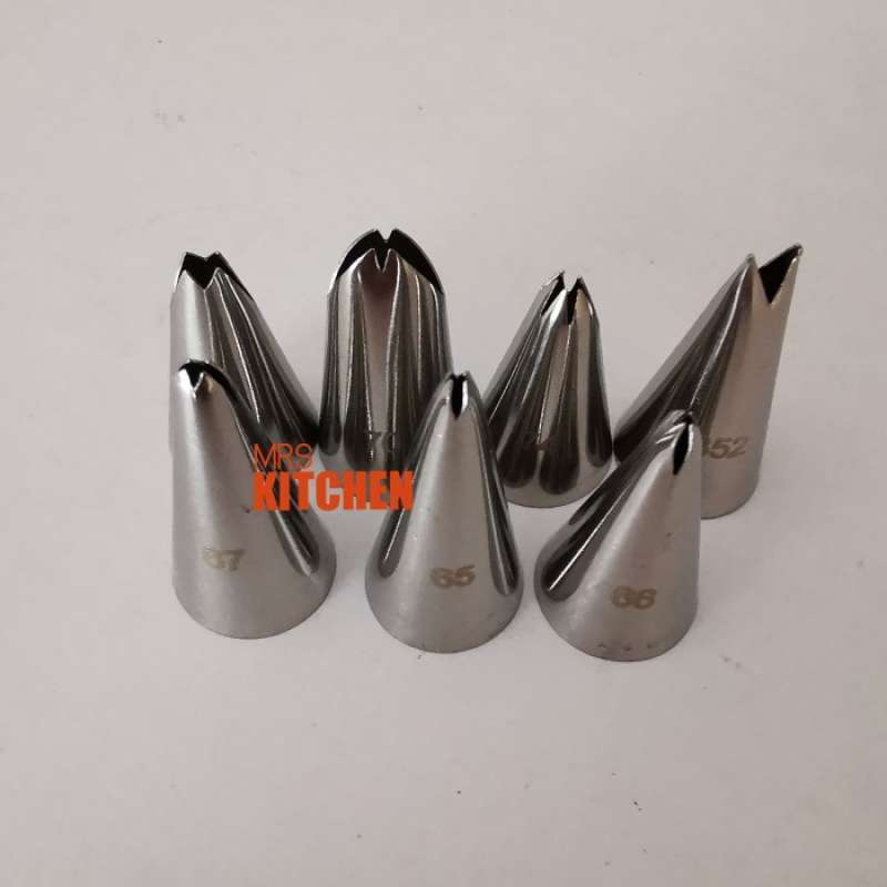 Promo Spuit Daun China Leaf Piping Tip Tips Buttercream Leaves Set Of ...