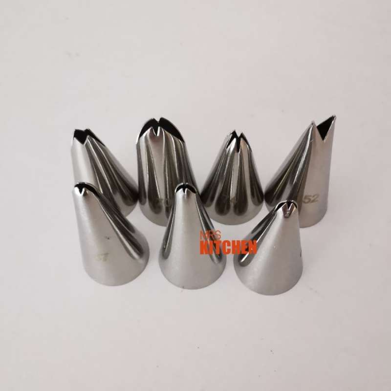 Promo Spuit Daun China Leaf Piping Tip Tips Buttercream Leaves Set Of ...