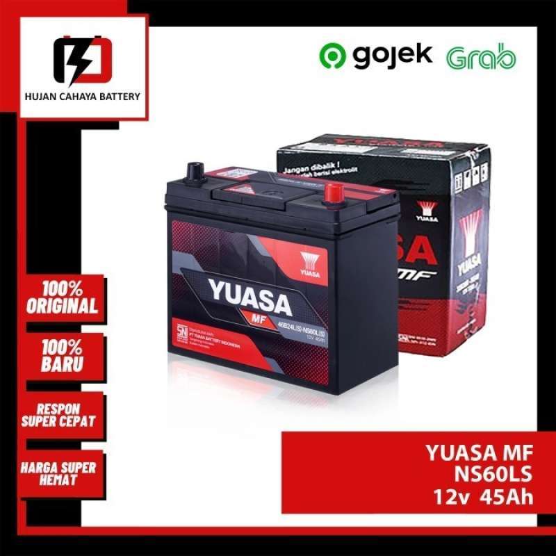 Promo Aki Mobil Yuasa Pafecta Ns60ls / Ns-60-l (s) /ns 60 Ls - Aki Honda Hrv Diskon 23% Di ...