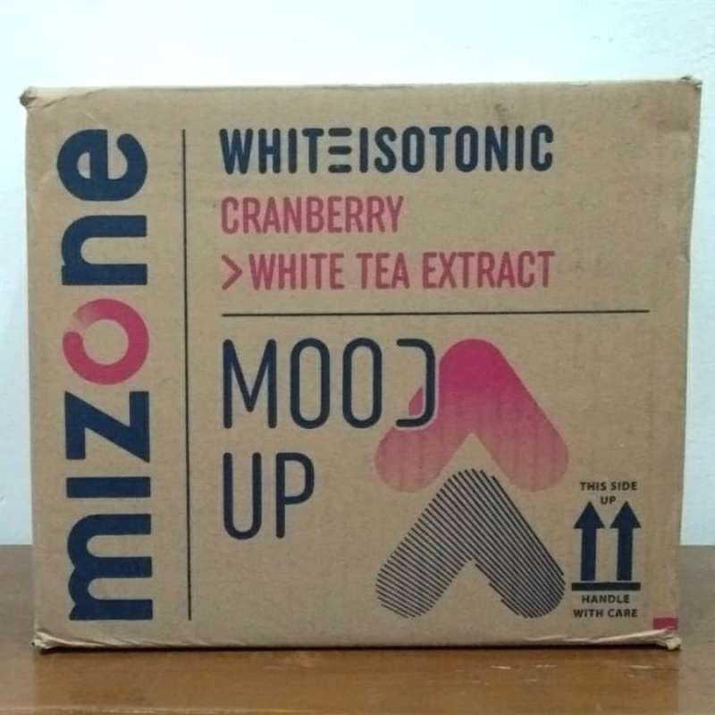 Promo Mizone White Isotonic Mood Up Cranberry Botol Pet - 500 Ml (kemasan Karton) Diskon 16% Di ...